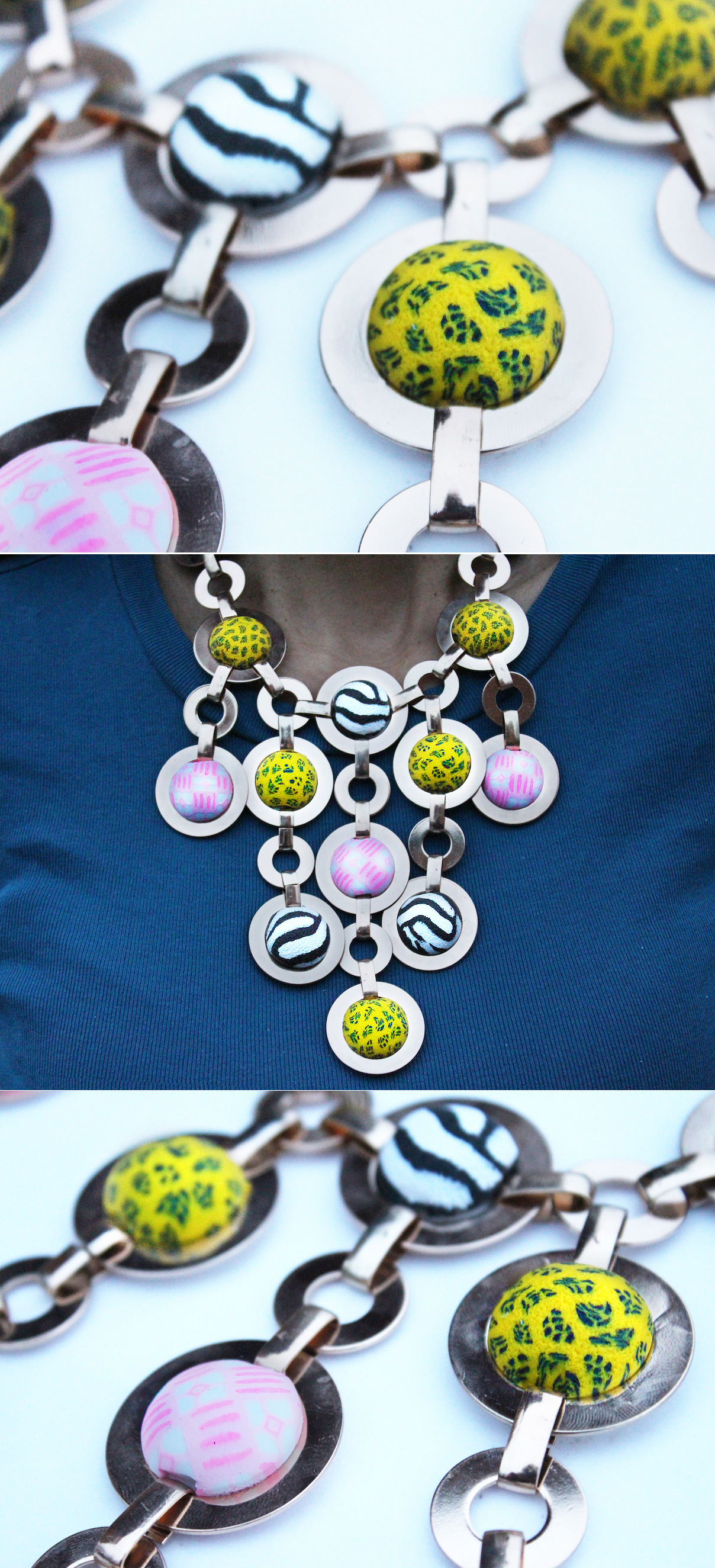 Transforming Couture Fashion Into A Stunning Necklace | VeruDesigns, LLC